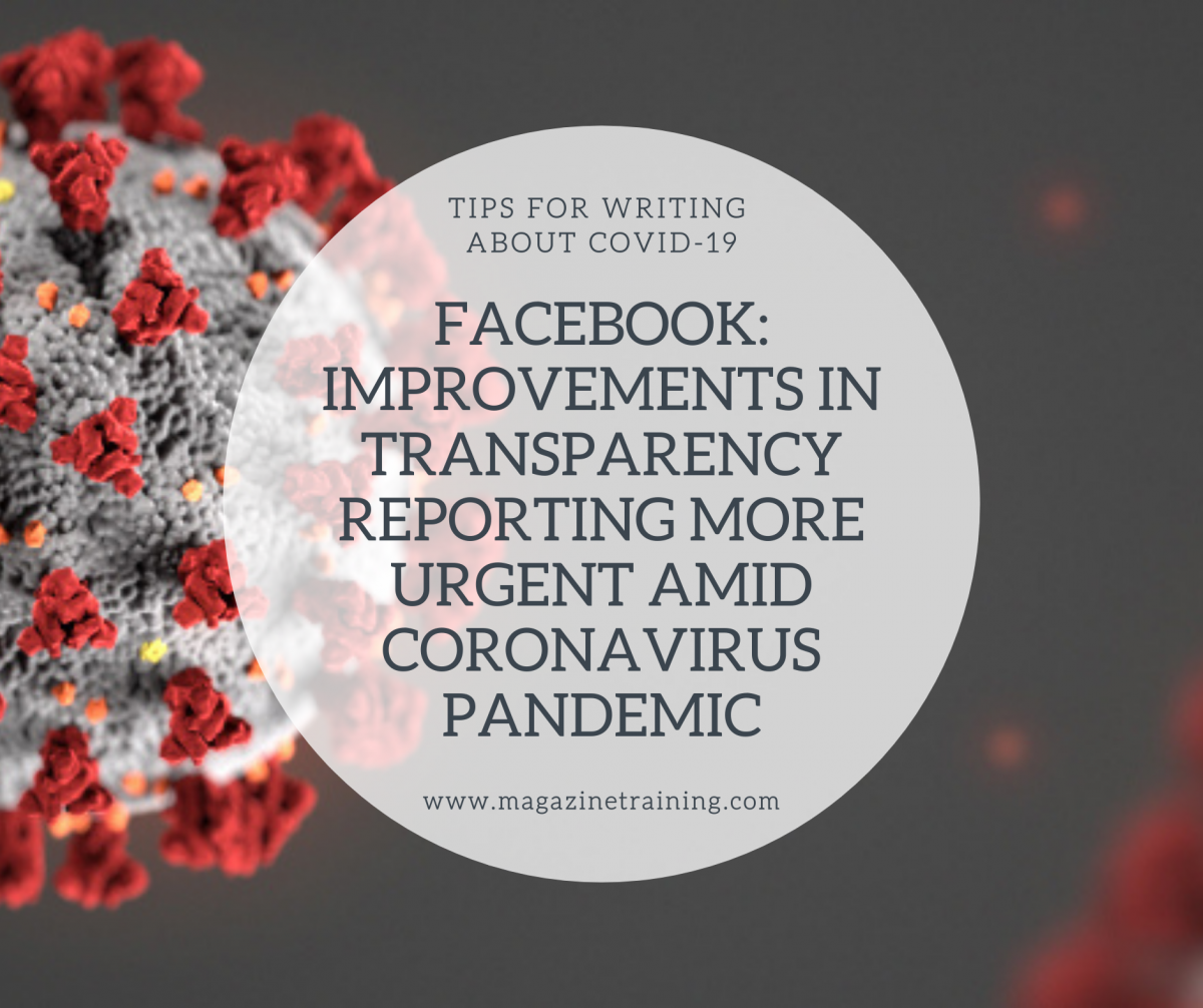 Facebook: Improvements in transparency reporting more urgent amid ...