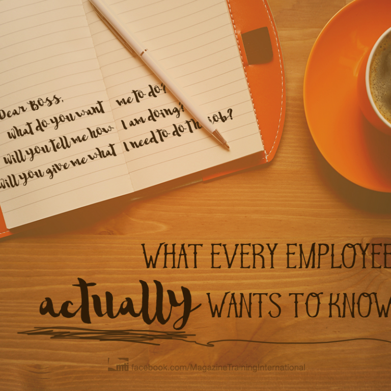 No more guessing! Here's what employees actually want to know ...