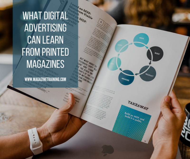What digital advertising can learn from printed magazines