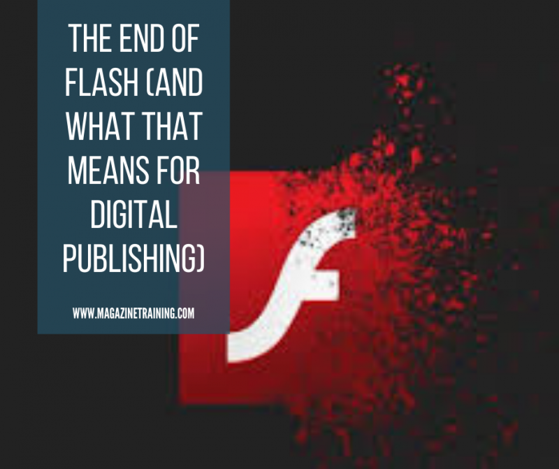 The end of Flash (and what that means for digital publishing) - MTI