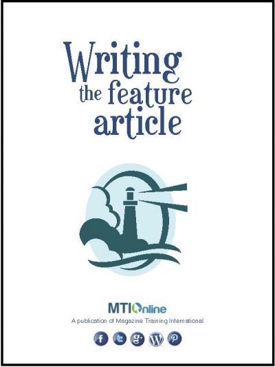 Writing the feature article - Magazine Training International