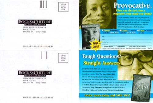 Multiple-magazine bind-in cards: One magazine and one book - MTI