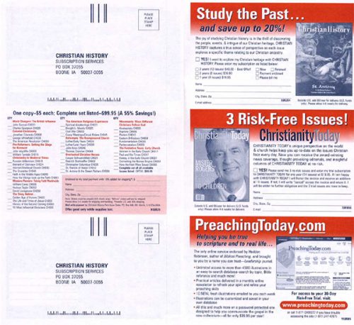 Multiple-magazine bind-in cards: Two magazines and one website - MTI