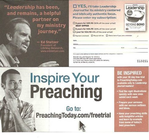 Multiple-magazine bind-in cards: Two magazines - Magazine Training Intl