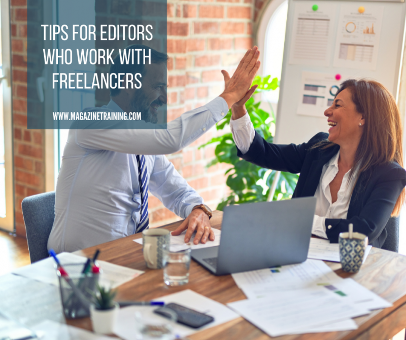 Tips for editors who work with freelancers - Magazine Training ...