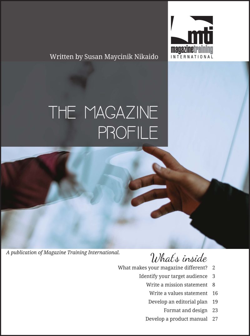 The Magazine Profile - Magazine Training International