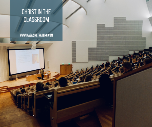 Inspiring your readers to share Christ: Christ in the classroom ...